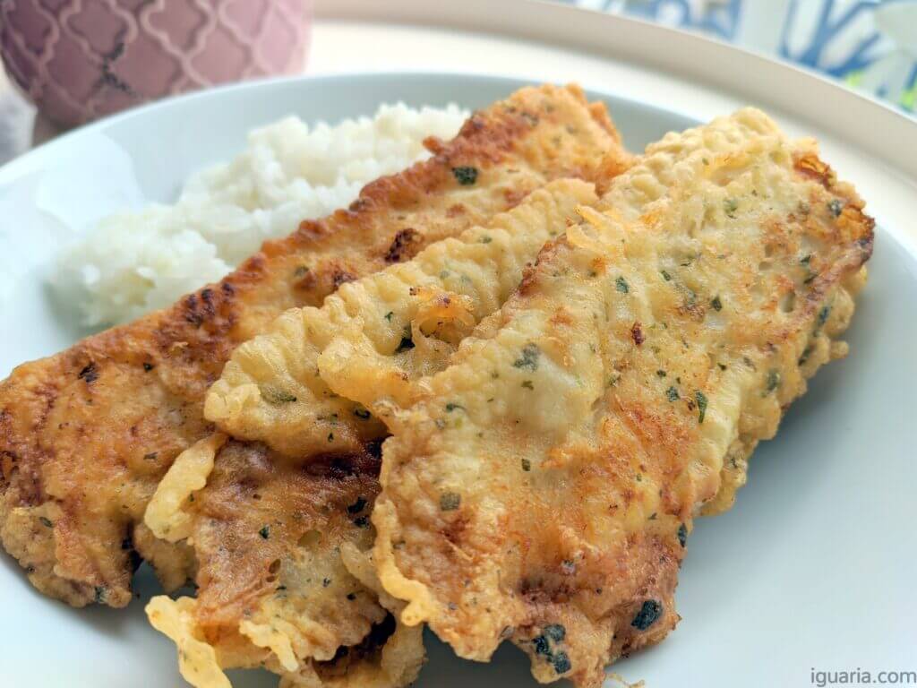 Pescada Frita à Portuguesa • Iguaria Receita e Culinária