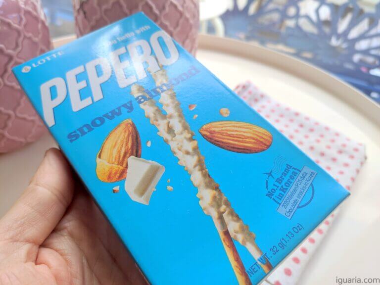 Lotte Pepero Snowy Almond • Iguaria Receita e Culinária