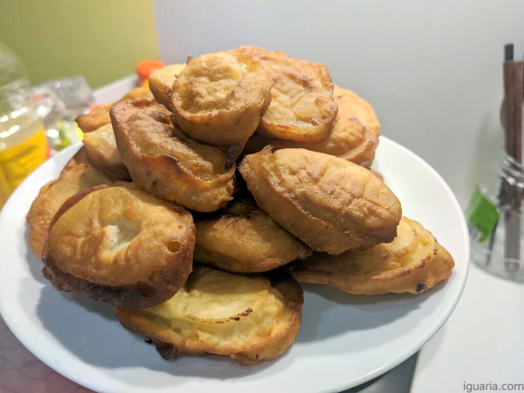 Banana Frita num Polme • Iguaria Receita e Culinária