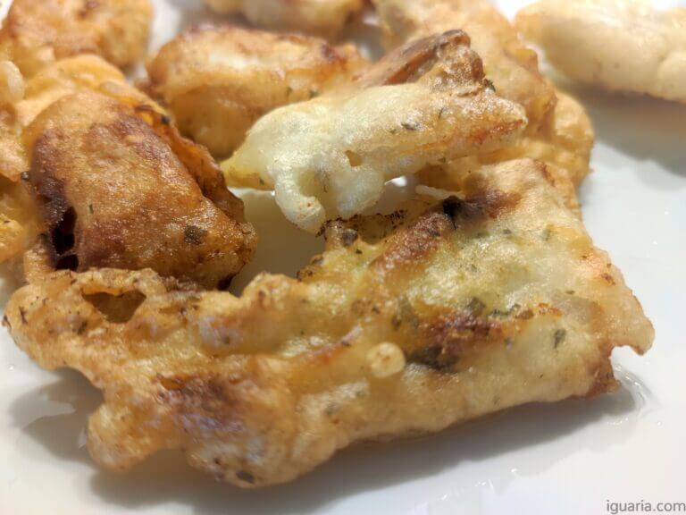 Nuggets de Pescada Fritos num Polme • Iguaria Receita e Culinária