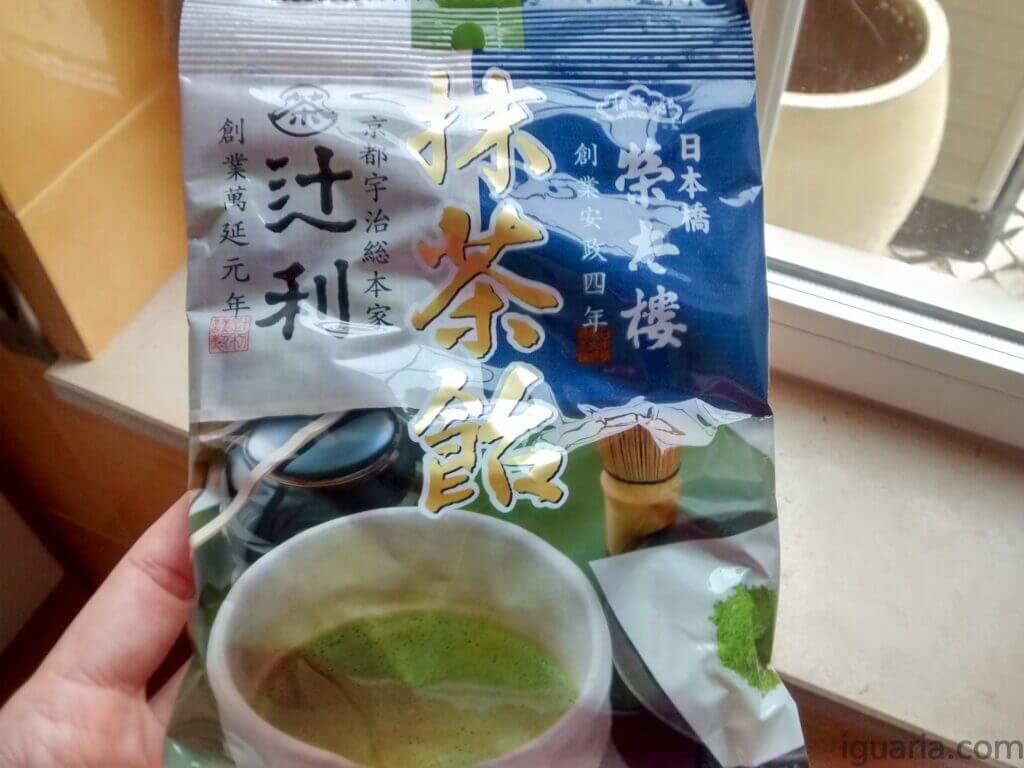 Rebuçados de Matcha Tsujirihei Honten • Iguaria Receita e Culinária