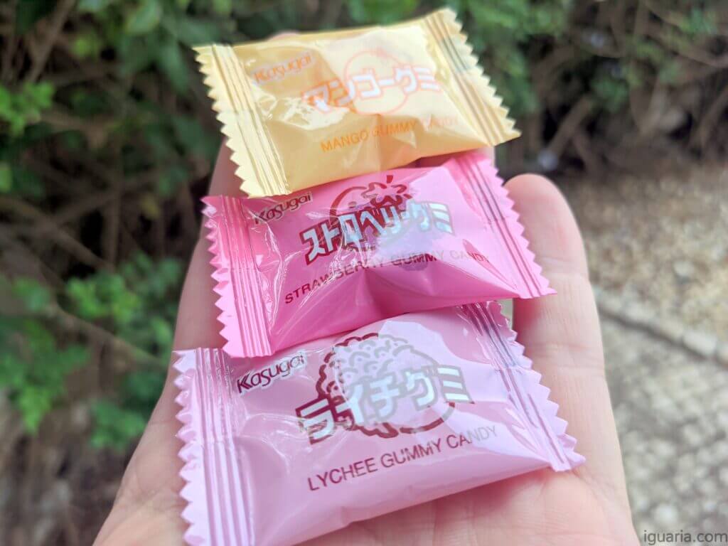 Gomas Frutia de Sumo de Fruta de Líchia, Manga, Morango e Yuzu ...