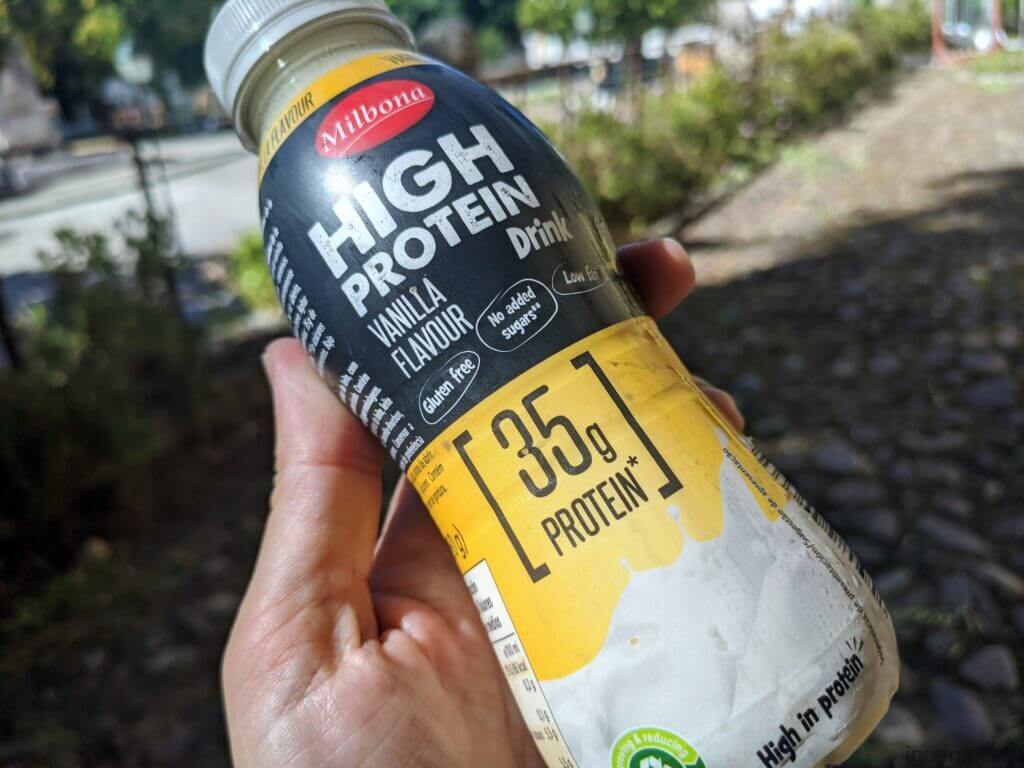 Milbona Bebidas High Protein de Chocolate e Baunilha • Iguaria Receita ...