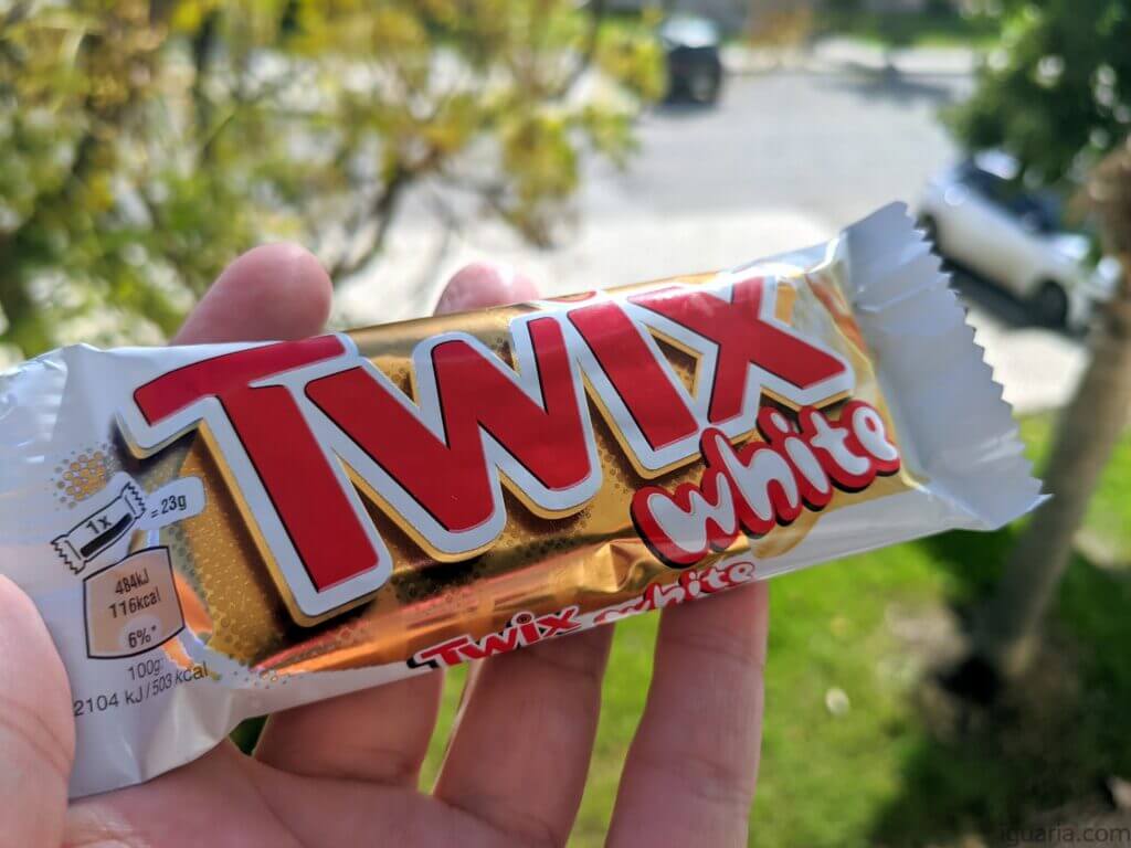 Chocolate Twix White • Iguaria Receita e Culinária
