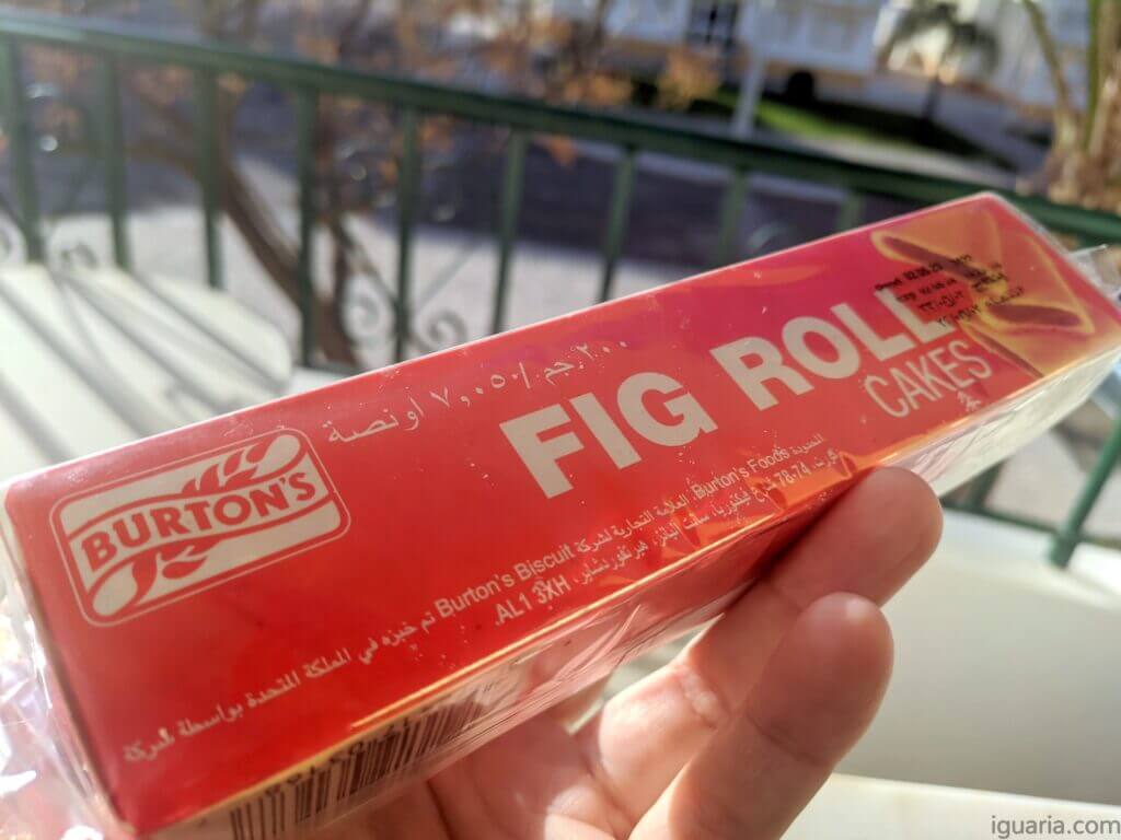 Burton's Fig Roll Cakes • Biscoitos de Figo • Iguaria Receita e Culinária