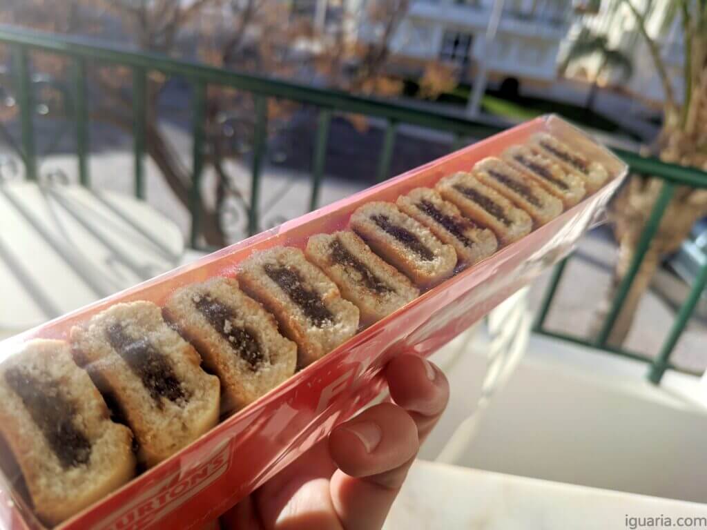 Burton's Fig Roll Cakes • Biscoitos de Figo • Iguaria Receita e Culinária